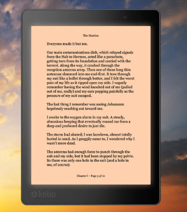 $230 Kobo Aura One ereader: 8 inch screen, waterproofing, easy library ...