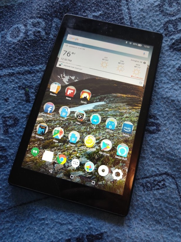 How to install a new launcher on Amazon’s Fire tablet